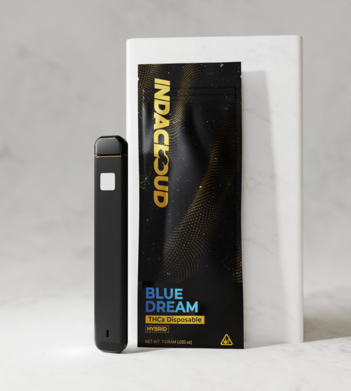 Indacloud 1G THCa Disposable - Blue Dream (Sleeve of 10) - SERVD ...