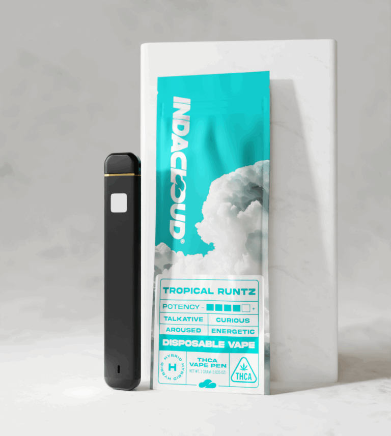Indacloud 1G THCa Disposable - Tropical Runtz (Sleeve of 10) - SERVD ...